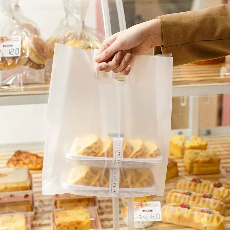 Rectangle PE Plastic Bag with Handle – Package Concepts Manila