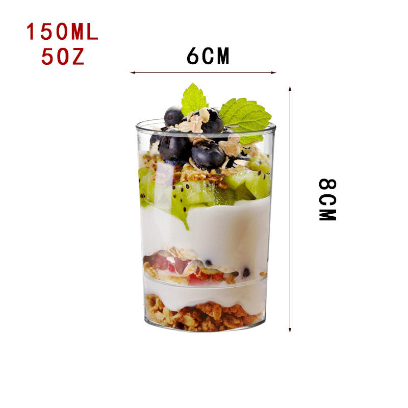 Mini Dessert Cups | For Pudding, Panna Cotta, Gelatine, Parfait ...