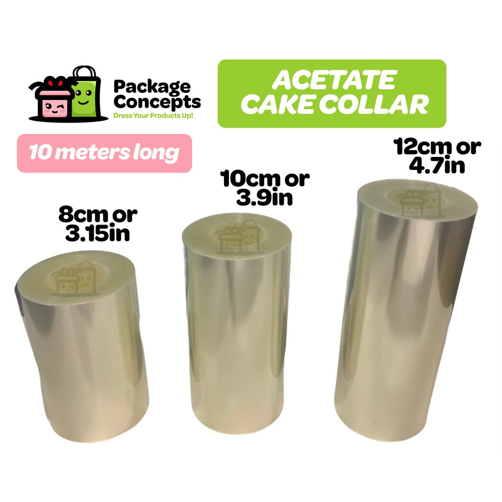 Acetate Cake Collar – Package Concepts Manila