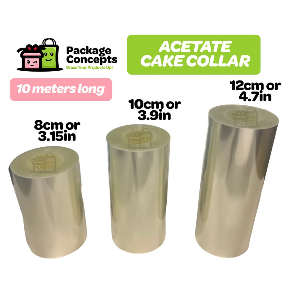 Acetate Cake Collar – Package Concepts Manila