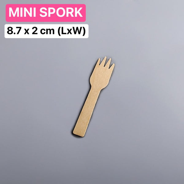 100PCS Mini Wooden Utensils – Package Concepts Manila